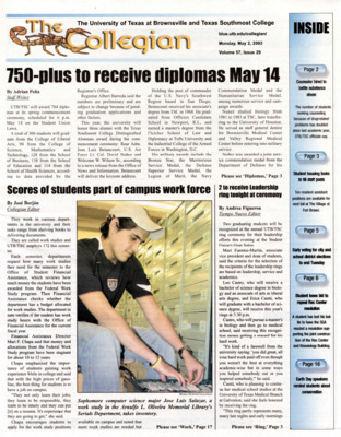 "The Collegian (2005-05-02)" by José Borjón