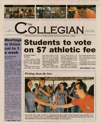 "The Collegian (2006-11-13)" by Isis Lopez