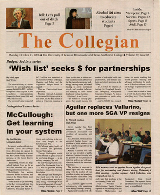 "The Collegian (2006-10-23)" by José Borjón