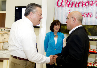 "[President's Circle] Photograph of Robert C. Vackar and Janet Vackar w ...