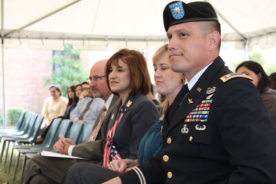 "[Veteran's Day] Photograph of ROTC Officer and Guests" by University ...
